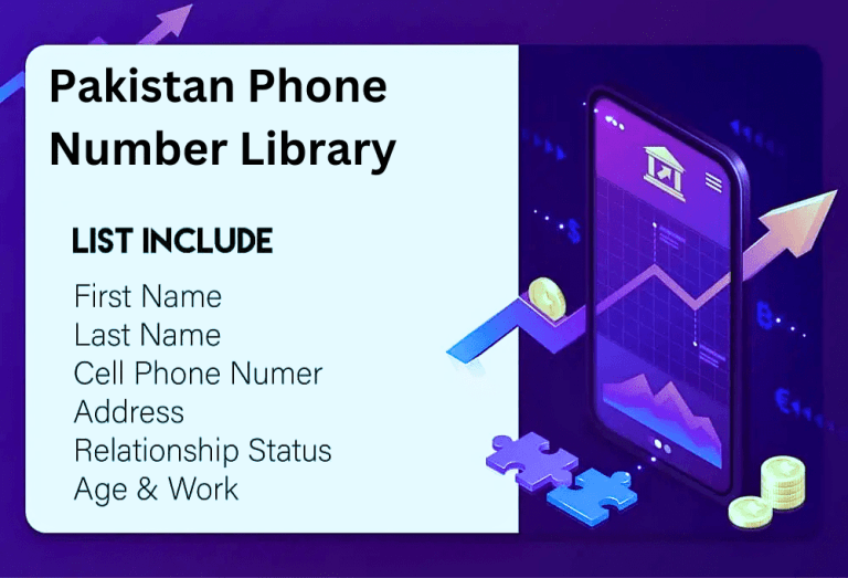 Pakistan Phone Number Library | DB To Data
